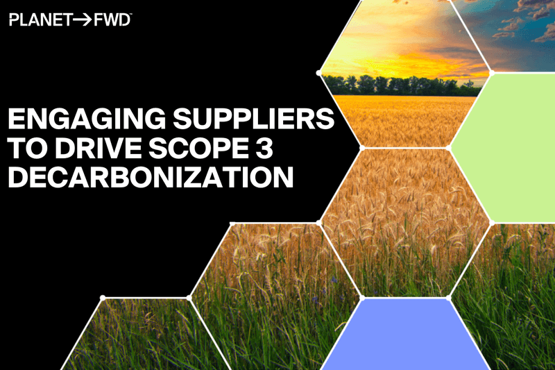 Planet FWD - the leading decarbonization platform for consumer and food companies